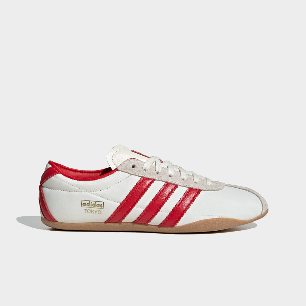 Shelta - Adidas Originals Womens Tokyo Off White Better Scarlet Red (J