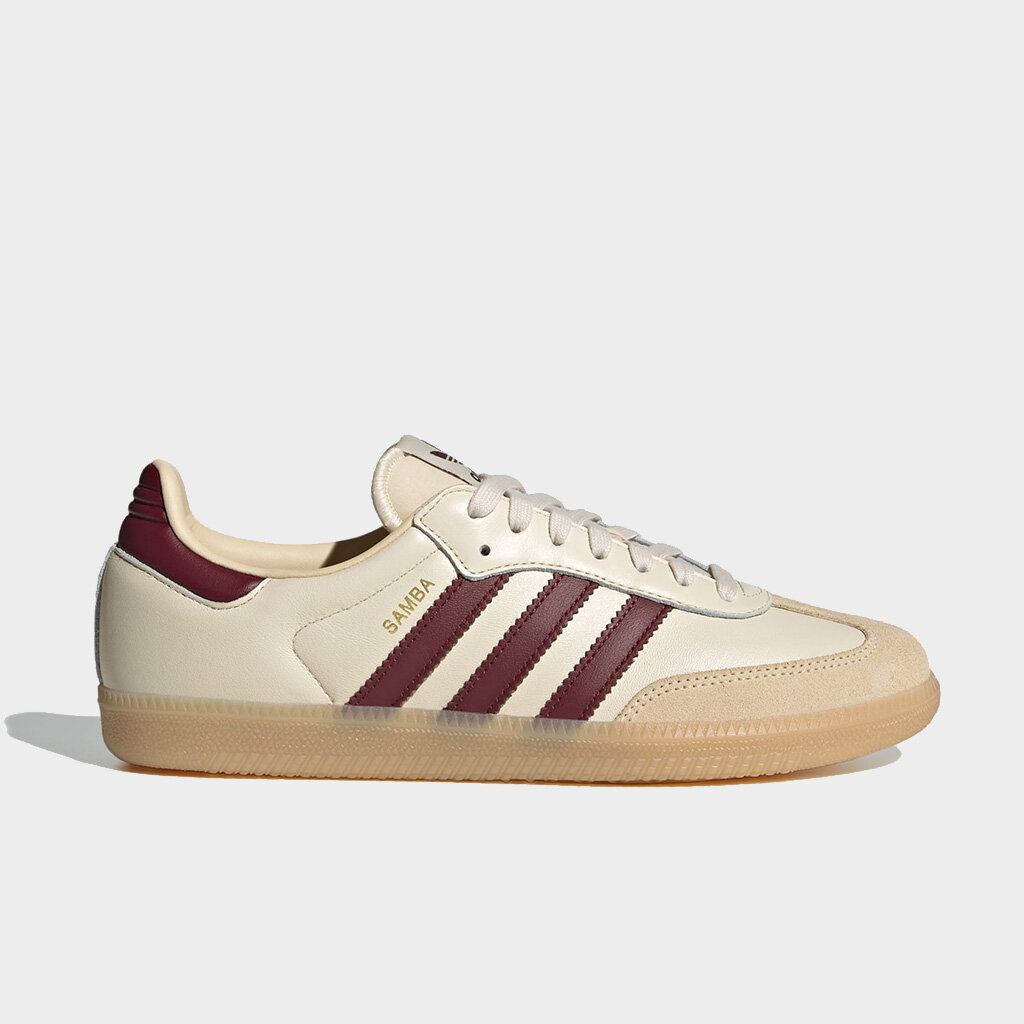 Shelta - Adidas Originals Samba OG White / Shadow Red (JS3830)