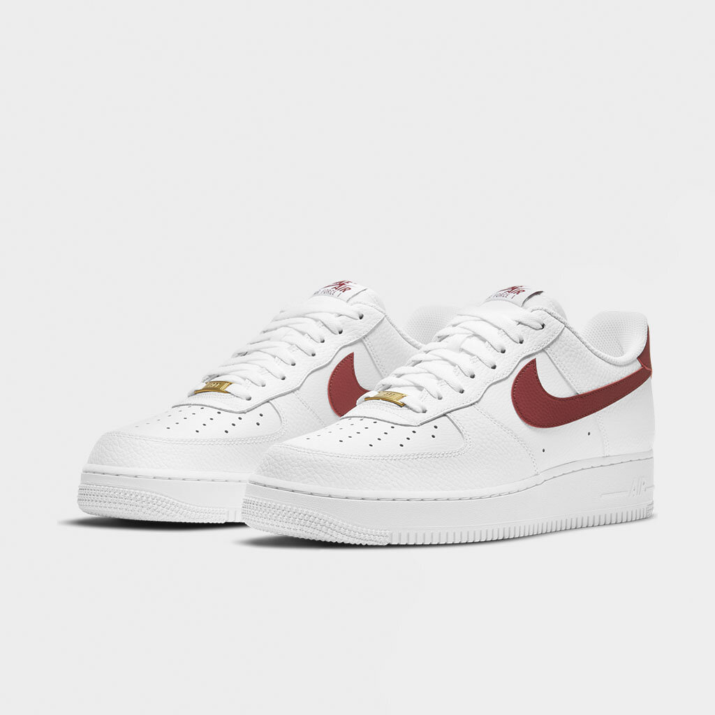 Shelta - Nike Air Force 1 07 White Team Red (CZ0326-100)